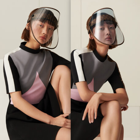 Louis Vuitton's new face shield doesn't just protect you from COVID-19 ...