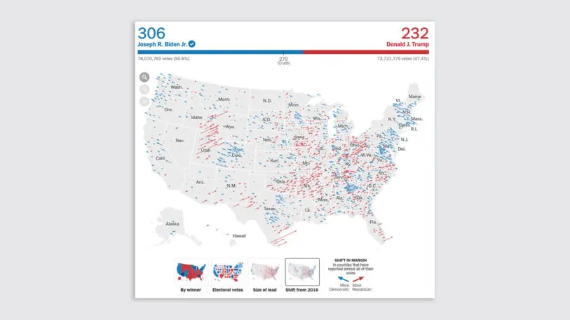 We design maps for a living. Here's who got the 2020 election right ...