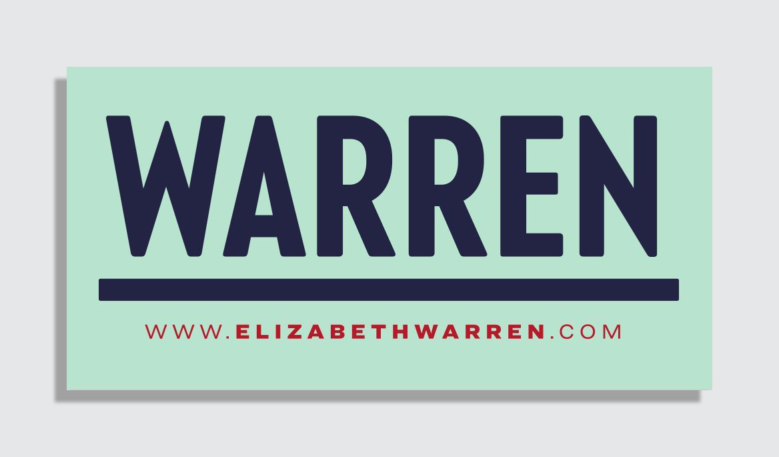 Elizabeth Warren's campaign branding was influenced by Spider-Man, Nike ...