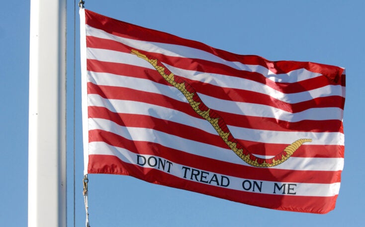 ‘Don’t tread on me’: The untold origins of the Gadsden flag