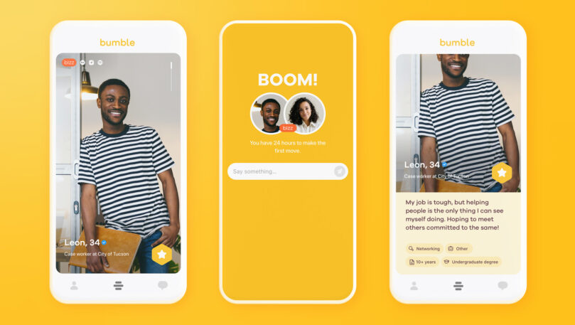 How Bumble's clever design helped the app go public - Fast Company