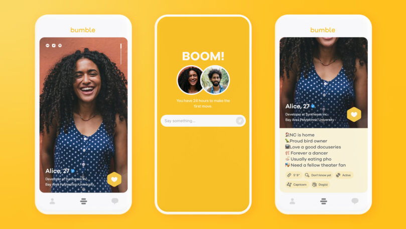 How Bumble's clever design helped the app go public - Fast Company