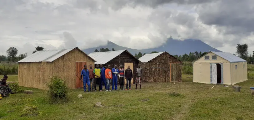 These quick-build disaster shelters can later become permanent houses ...