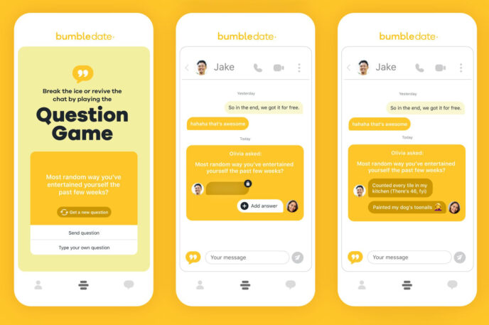 How Bumble's clever design helped the app go public - Fast Company