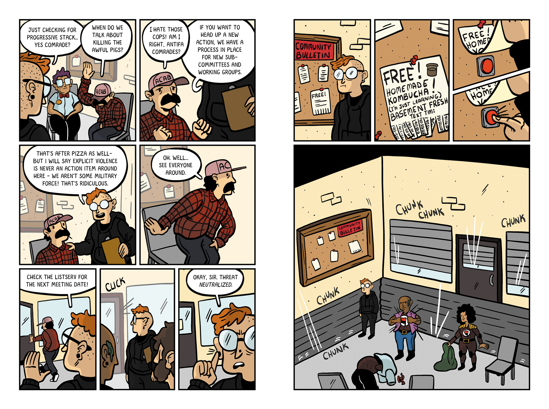 This hilarious book depicts what your racist grandpa thinks antifa is ...