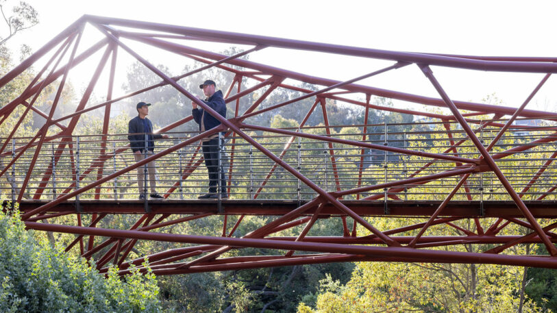 This incredible bridge was designed by students—and built by robots ...