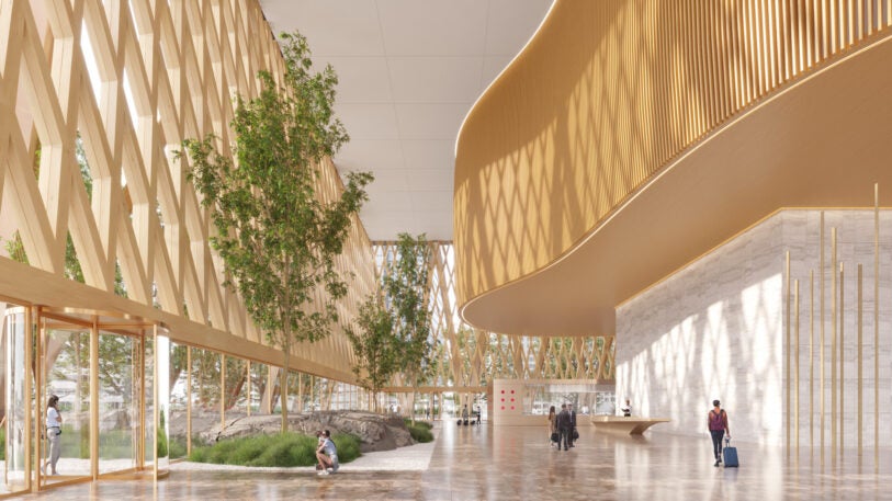 This 105-story skyscraper takes wood construction to new heights (with ...