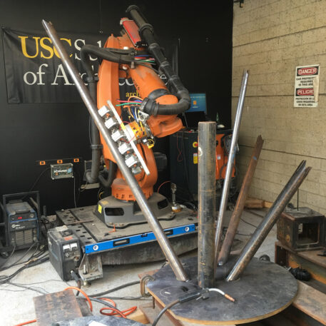 This incredible bridge was designed by students—and built by robots ...