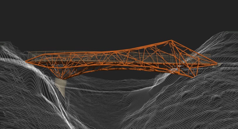 This incredible bridge was designed by students—and built by robots ...
