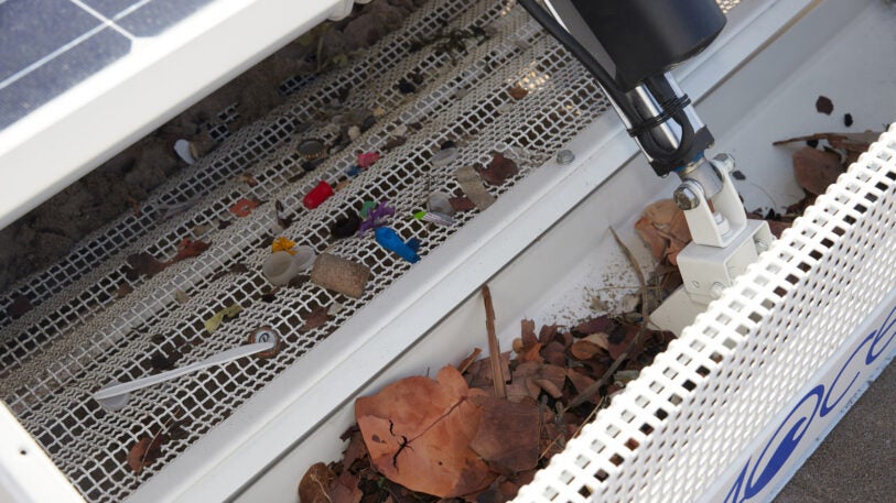 This beach-cleaning robot sifts sand for the tiny plastics that humans ...