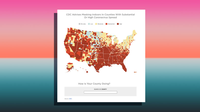 Should you wear a mask indoors? This at-a-glance map will tell you ...