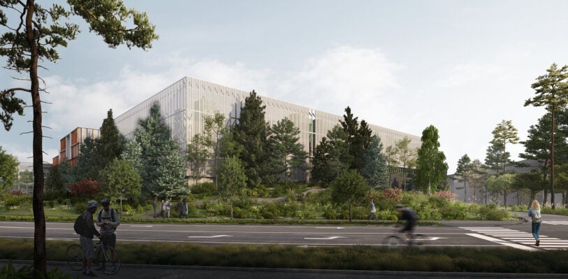 The centerpiece of Microsoft's massive new expansion is 550 feet ...