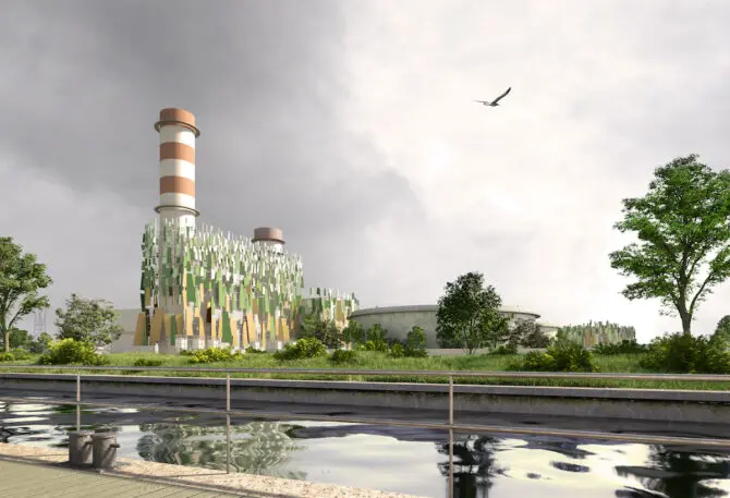 These gorgeous renewable energy hubs used to be coal plants - Fast Company