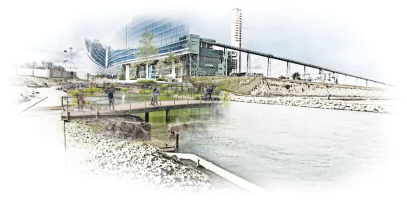 These gorgeous renewable energy hubs used to be coal plants - Fast Company