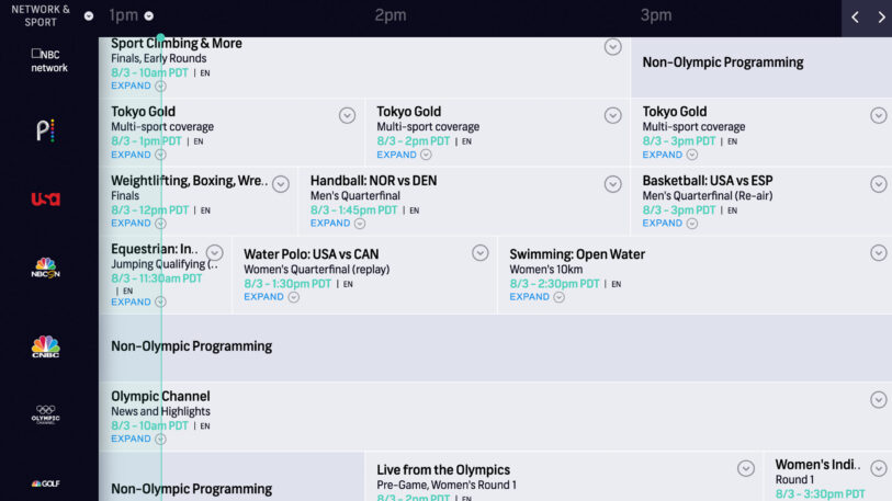 Watching the Olympics has been a UX nightmare - Fast Company