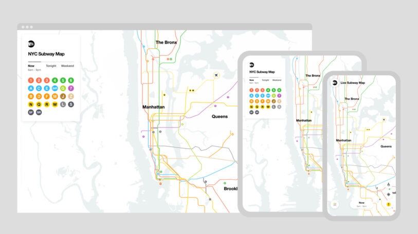 MTA's Live Subway Map is a modern design masterpiece - Fast Company