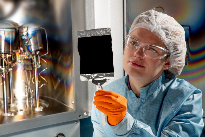 How Hollywood is embracing the world's blackest black paint - Fast Company