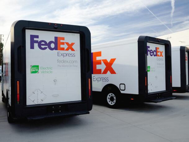 FedEx's new delivery vans are all-electric, and redesigned with the ...