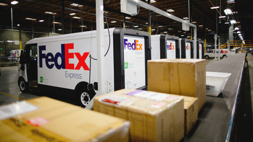 FedEx's new delivery vans are all-electric, and redesigned with the ...