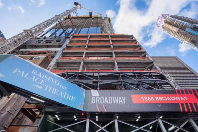 Why New York's iconic Palace Theatre is being raised 30 feet off the ...