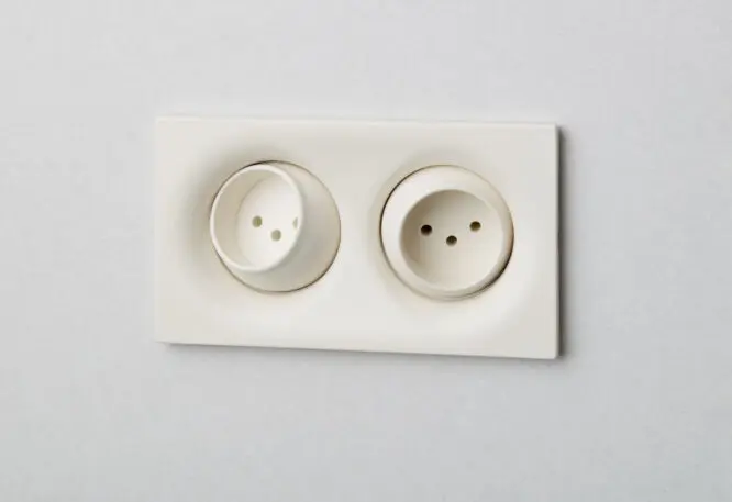 These modernized electric sockets are made from a surprising material ...
