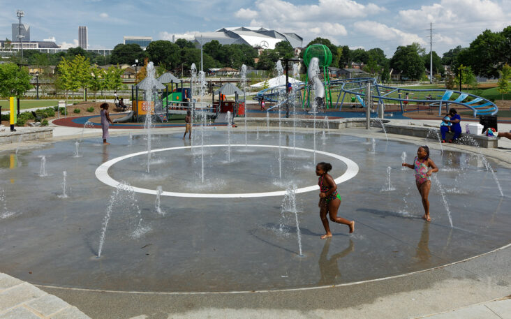This 16-acre Atlanta park was built to flood - Fast Company