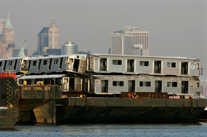 Sinking 1,000 NYC subway cars in the Atlantic to create a reef didn't ...