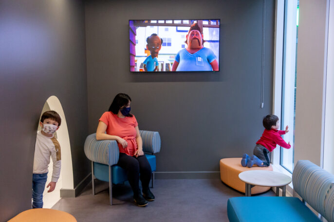 This eye clinic was designed specifically for people with low vision ...