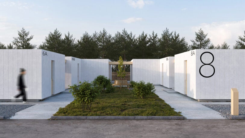 These Kyiv-based architects designed new modular shelters for Ukrainian ...