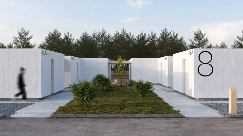 These Kyiv-based architects designed new modular shelters for Ukrainian ...