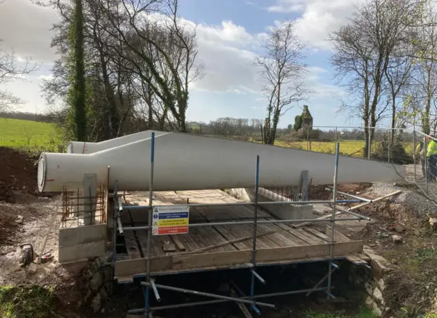 Old wind-turbine blades are being repurposed for building bridges ...