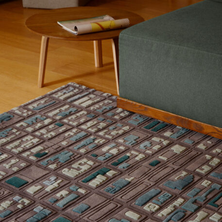 See these stunning geometric rugs inspired by city maps - Fast Company