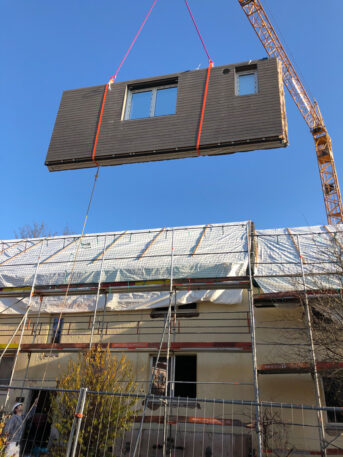 This prefab 'second skin' makes outdated apartment buildings net zero ...