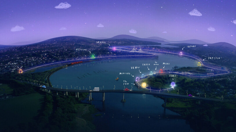 Experience the vastness of the solar system on an epic, 6-mile ...