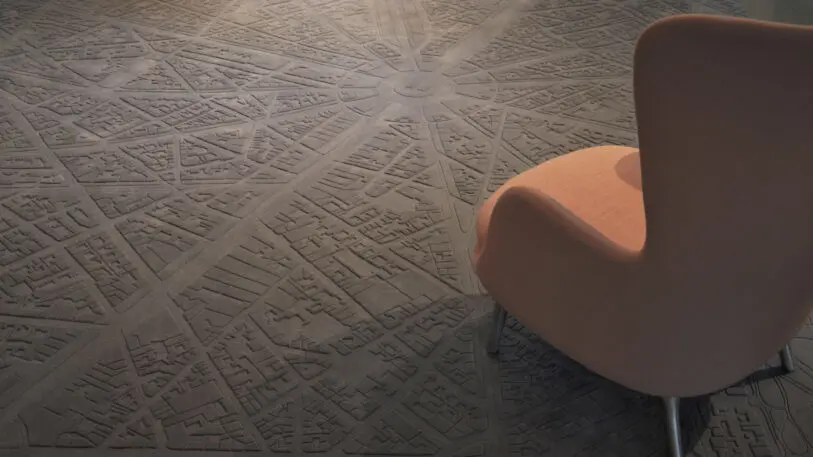 See these stunning geometric rugs inspired by city maps - Fast Company