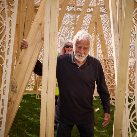 This intricate COVID-19 memorial was designed to go up in flames - Fast ...
