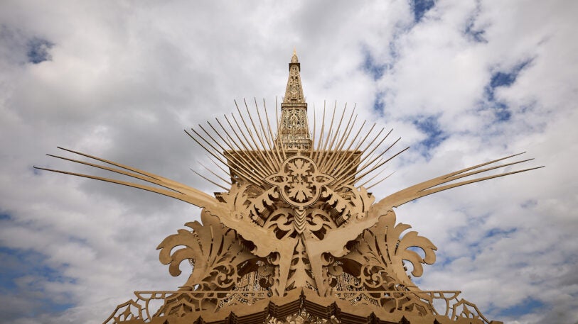 This intricate COVID-19 memorial was designed to go up in flames - Fast ...