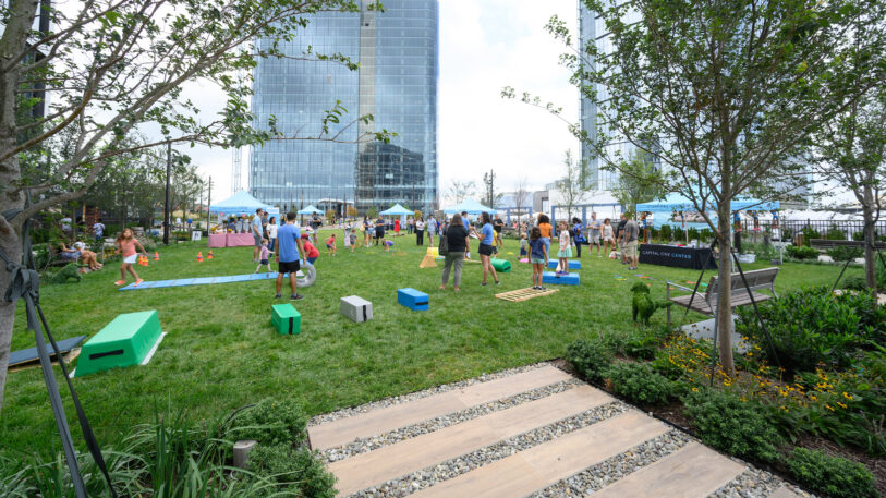 The shockingly fun amenity on the roof of Capital One's headquarters ...