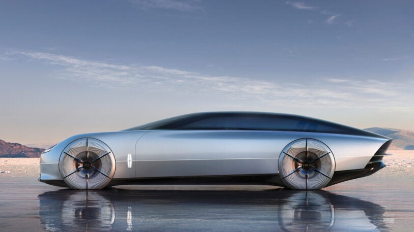 Ford's new vision for Lincoln is a sleek EV, almost as long as a limo ...