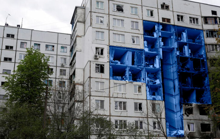 The war in Ukraine has damaged thousands of buildings. This plan could ...