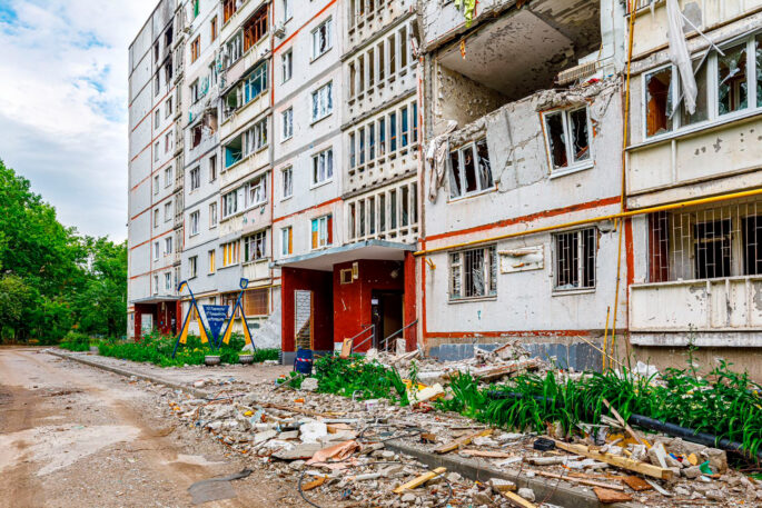 The war in Ukraine has damaged thousands of buildings. This plan could ...