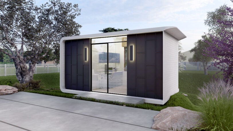 These tiny homes are 3D printed from 100,000 recycled plastic bottles ...