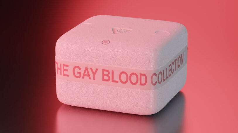 You can now buy red paint made from real blood donated by gay men ...