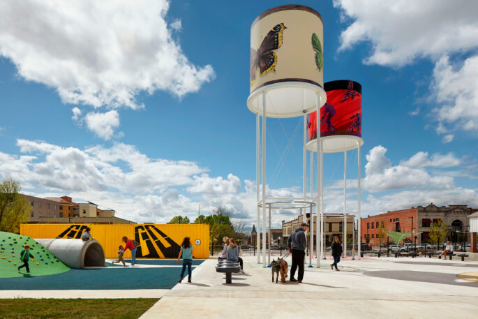 How an old industrial rail yard was turned into a vibrant urban park ...