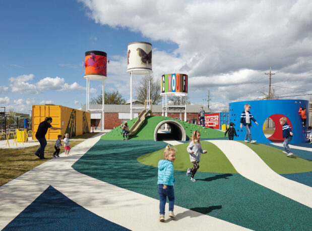 How an old industrial rail yard was turned into a vibrant urban park ...