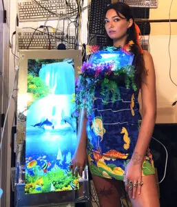 Meet the fashion TikToker turning household objects into viral outfits ...
