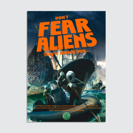 'The aliens are already here': A new campaign urges people to fear the ...