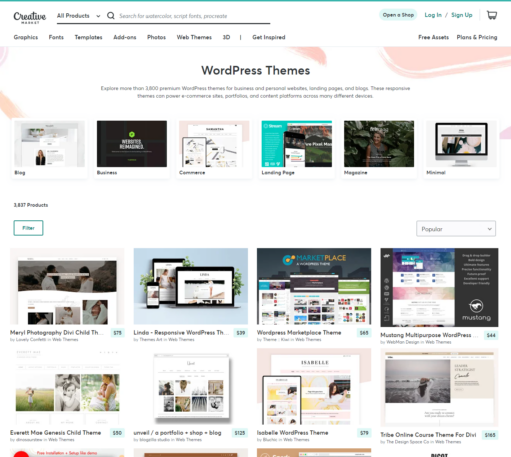 These three sites offer premium WordPress themes for every budget ...