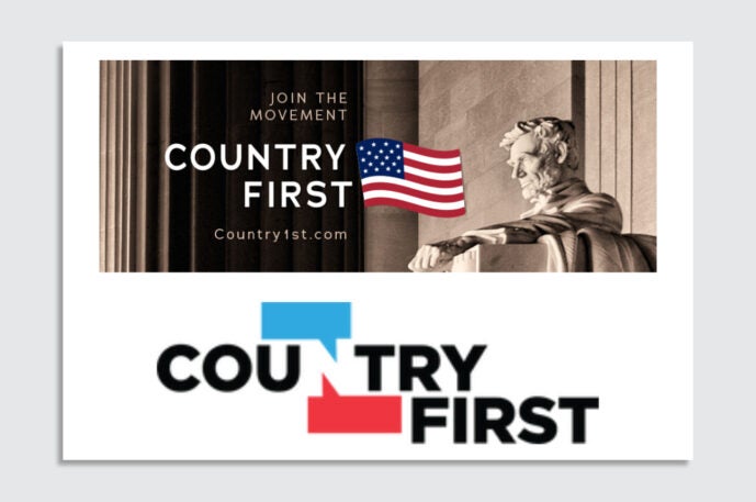 For moderate political candidates, minimalism is the new patriotism ...