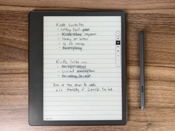 Amazon's Kindle Scribe is a slick but limited handwriting tablet - Fast ...